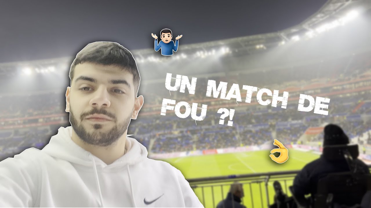 UN MATCH DE FOU A LYON ( LYON VS LENS ) ?! - YouTube