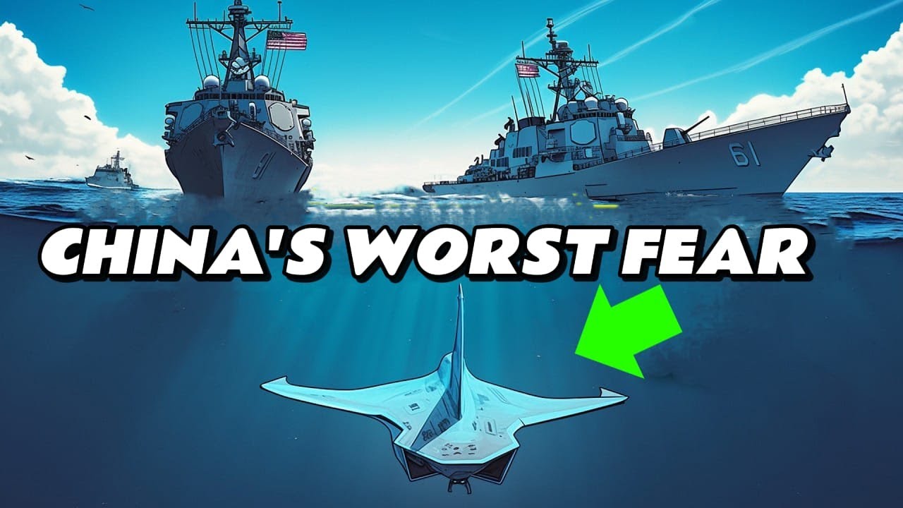 Why China Fears the US's New Manta Ray Submarine? - YouTube