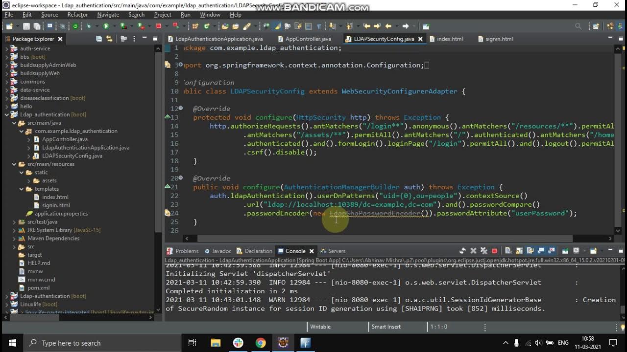LDAP Authentication | Active Directory | Apache Directory Studio ...