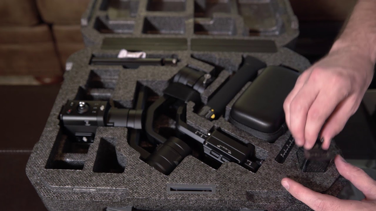 DJI Ronin S Unboxing - "What's in the box?!" - YouTube