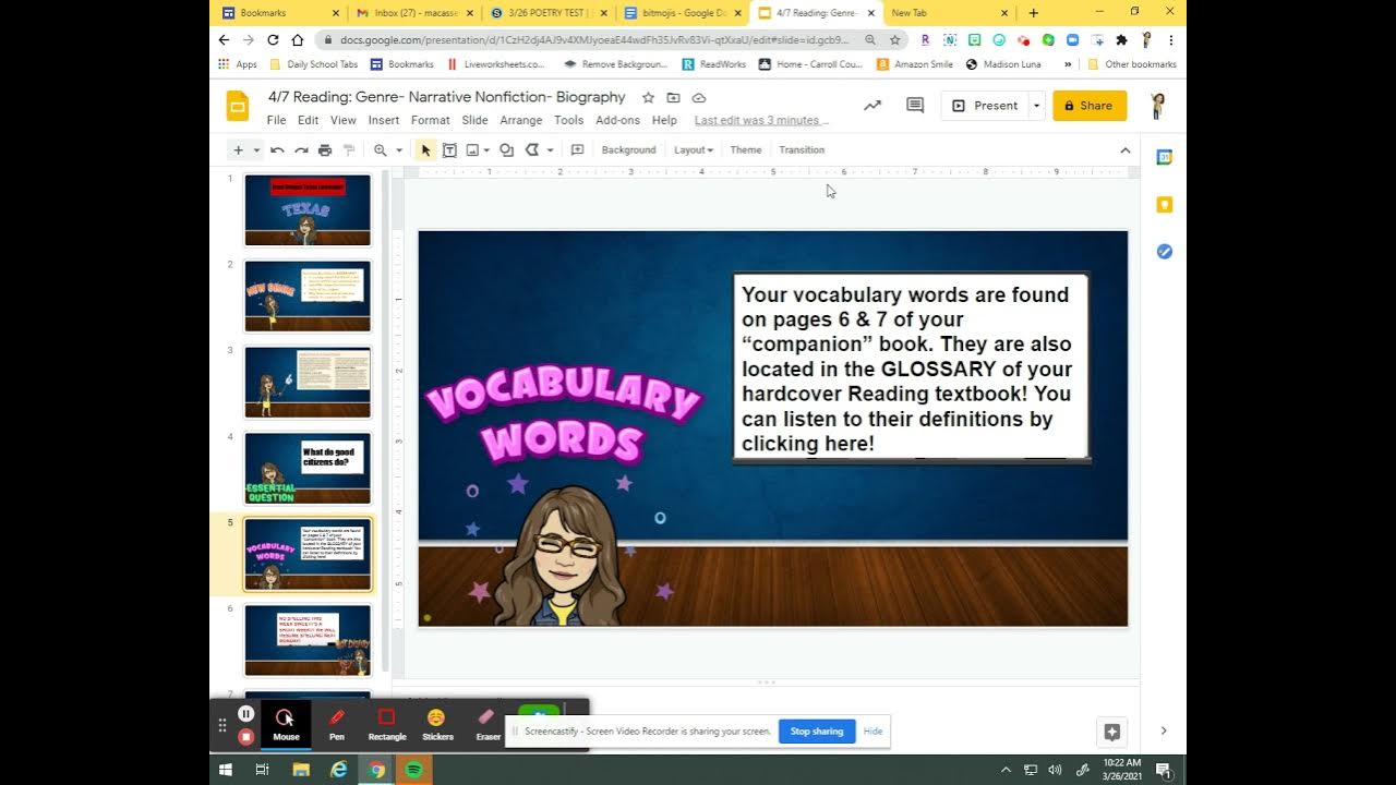 UNIT 5 WEEKS 1 &2 VOCAB. - YouTube