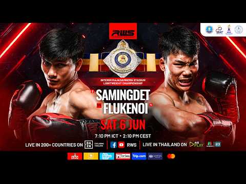 🥊 LIVE : RWS: Samingdet vs. Flukenoi | 6 June 2026
