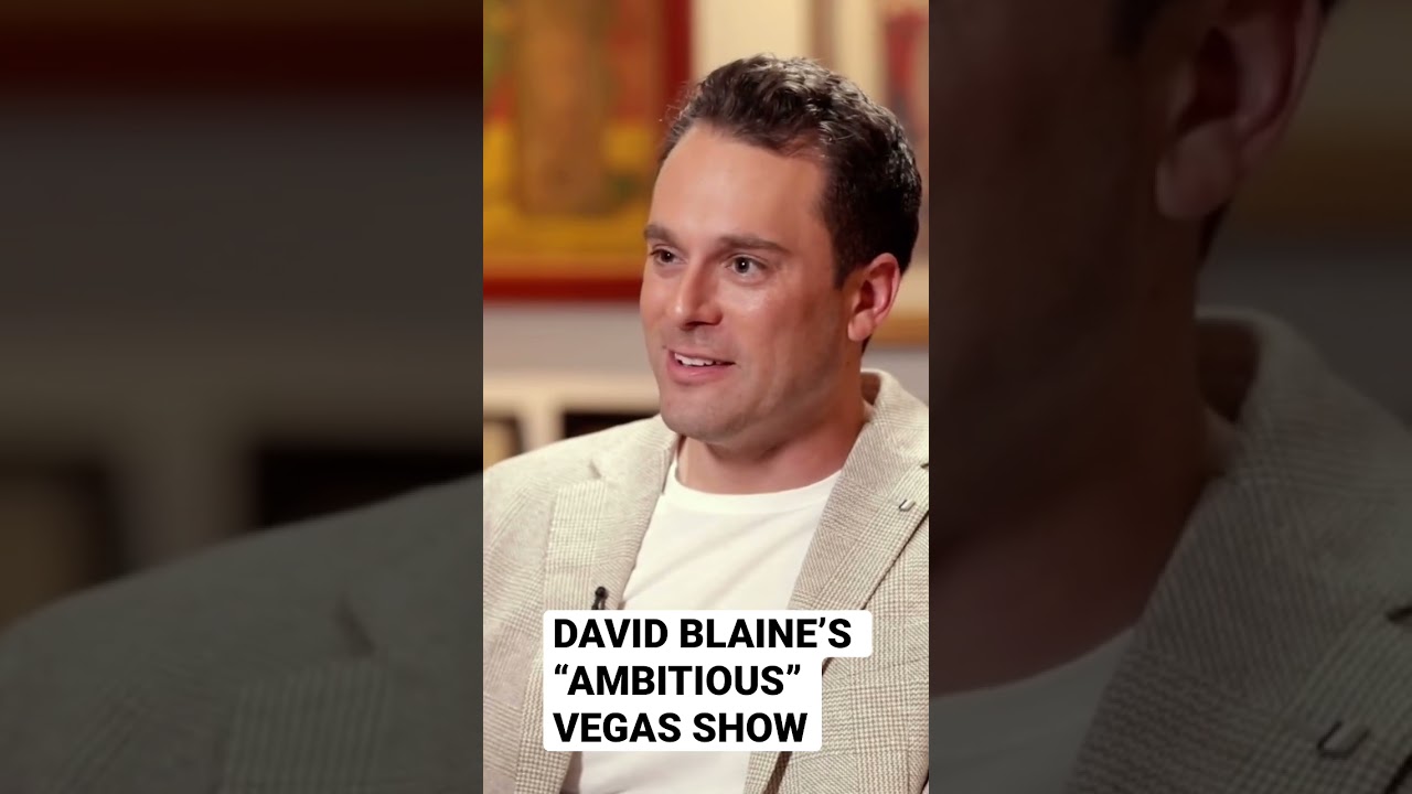 David Blaine: Vegas show is “ambitious physically” - YouTube
