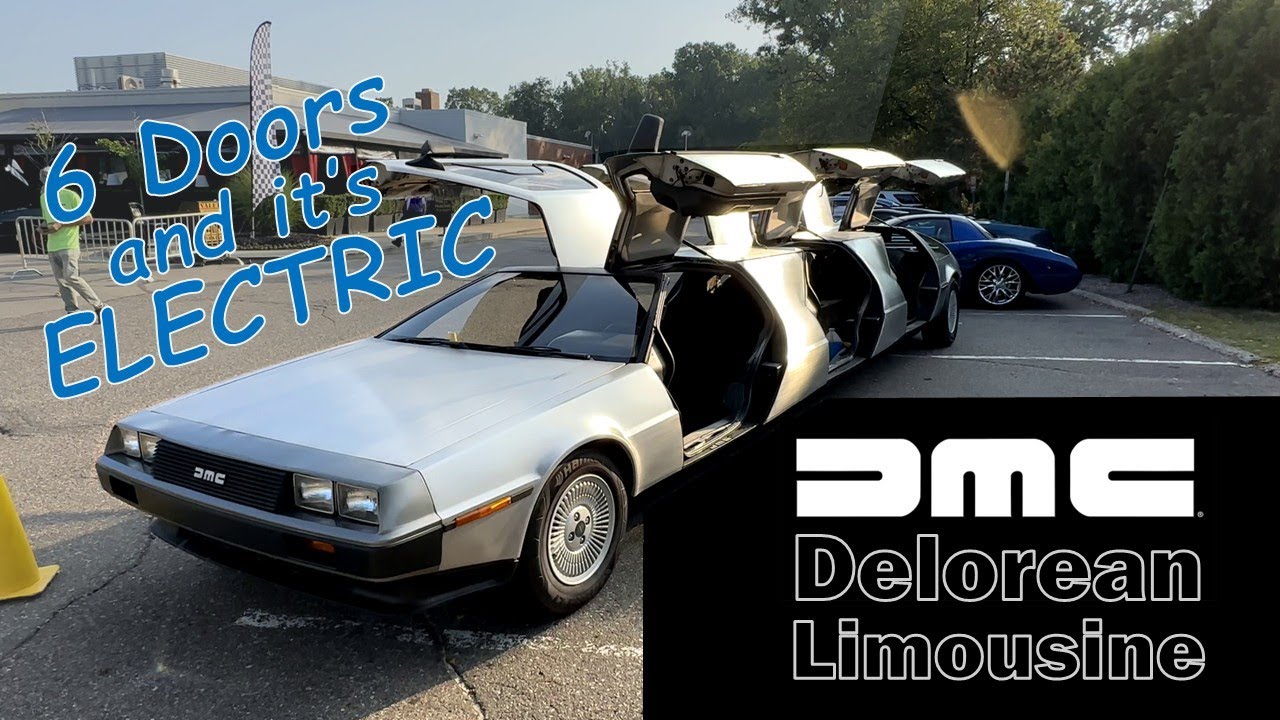 Great Scott! ...a Delorean Limo with an Futuristic Drivetrain - YouTube