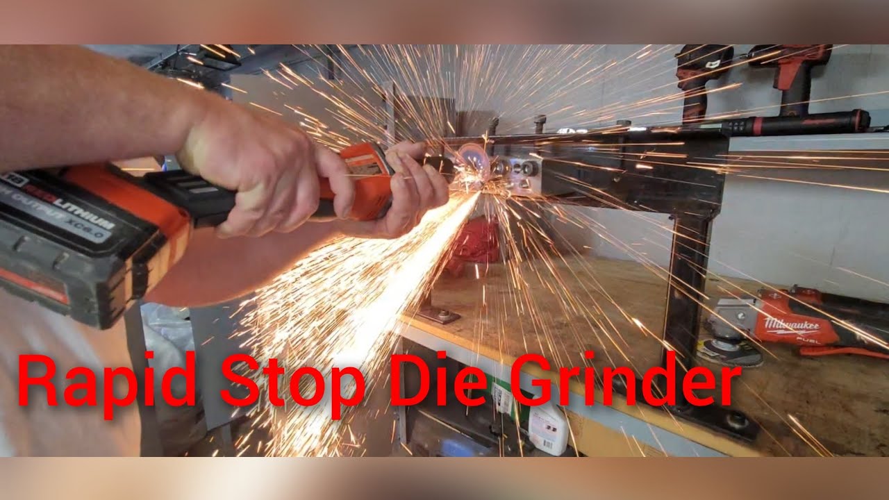 M18 Rapid Stop Die Grinder - YouTube
