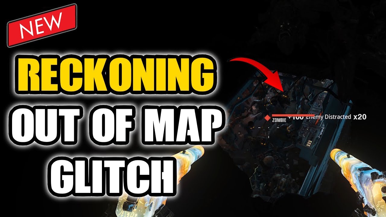 *NEW* SOLO RECKONING UNLIMITED XP OUT OF MAP GLITCH! BO6 EASY OUT OF ...