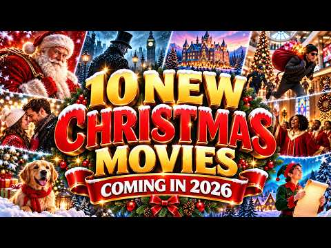 10 NEW Christmas Movies Coming in 2026 🎄 Arnold as Santa, Johnny Depp as Scrooge & More!