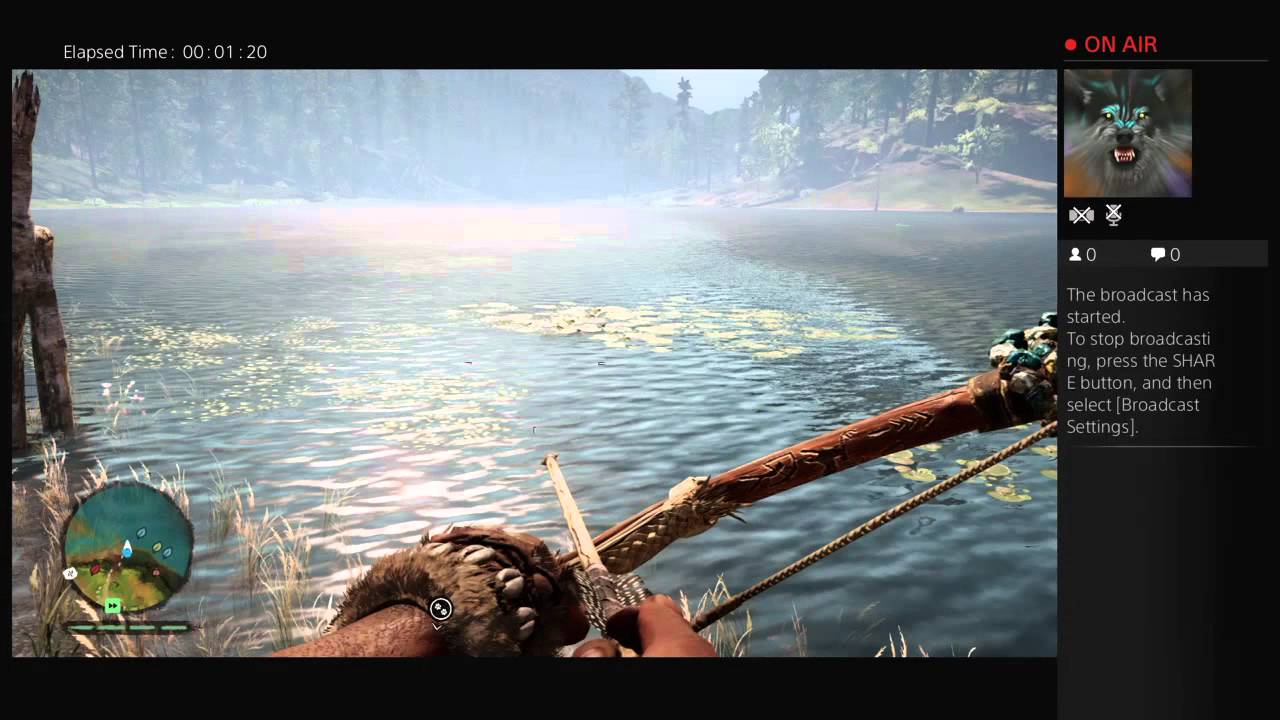 Fry Cry PS4 gameplay test - YouTube