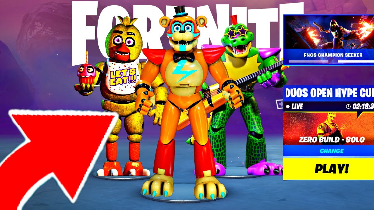 Five Nights At Freddy's Is Now In FORTNITE...... - YouTube