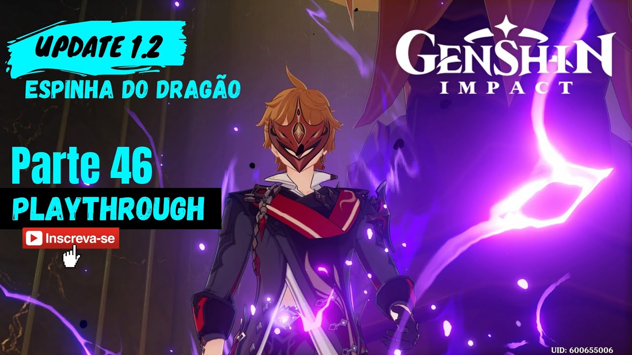 Genshin Impact | #46 (Update 1.2 Espinha do Dragão) Gameplay PT-BR ...
