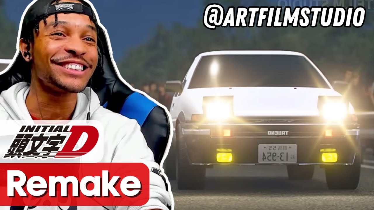 This Looks GOOD! | Initial D Remake by @ArtFilmStudio_1 - YouTube