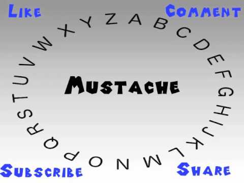 How to Say or Pronounce Mustache - YouTube