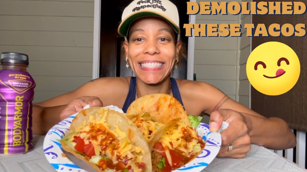 DEVOURING 5 TACOS BECAUSE I’M SOOO SKINNY AND IT MAKES ME WANNA QUIT ...