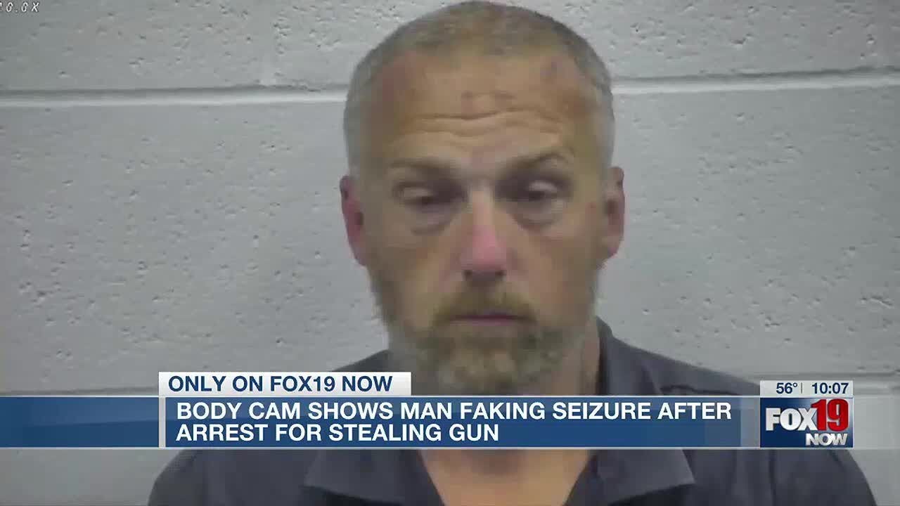 WATCH: Body cam video shows man faking seizure to avoid arrest - YouTube