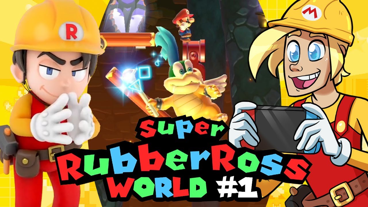 Super Mario Maker 2 - RubberRoss World Part 1 - On The Struggle Bus ...