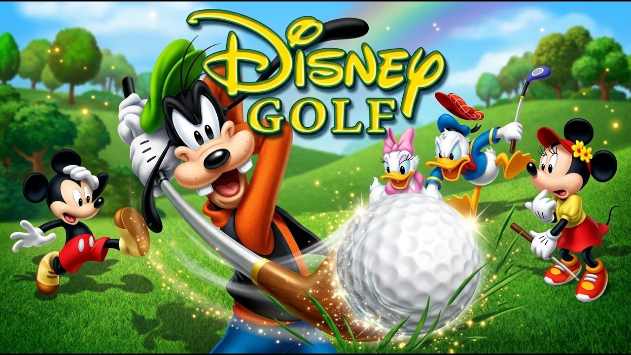 O JOGO DE GOLFE DA DISNEY! ⛳ Disney Golf - PS2 - YouTube