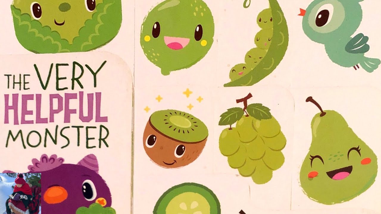 🍐 Read Aloud: THE VERY HELPFUL MONSTER | Children Books | Mealtime Book ...