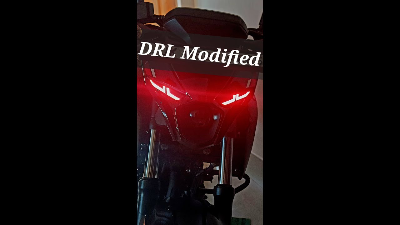 💥💥 Pulsar N160 DRL Eyes Modified...🤩💥💥 #shorts #pulsarn160 #bajaj #bike ...