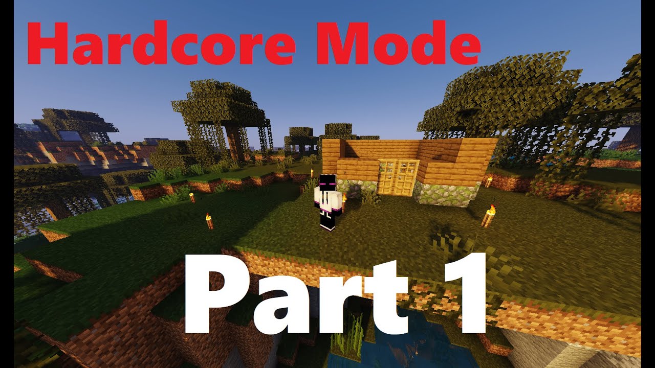 Minecraft Hardcore Mode With Shaders - Part (1) - YouTube