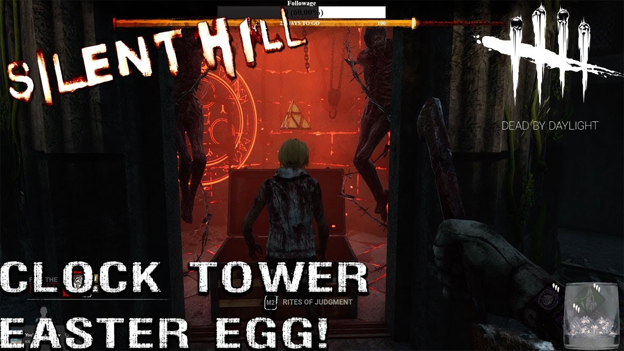 Clock Tower Easter Egg!| Dead By Daylight Chapter 16| Silent Hill ...