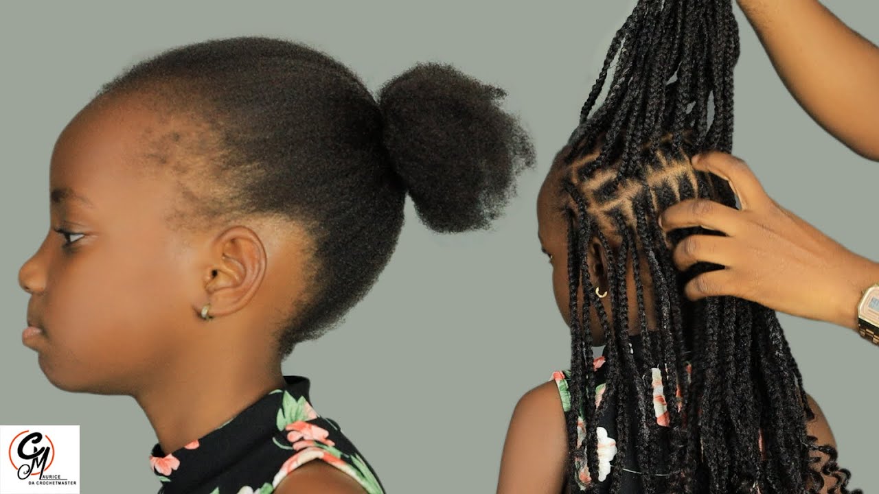 Simple & Quick Longlasting Natural Kinky Tutorial For Kids Go Back To ...