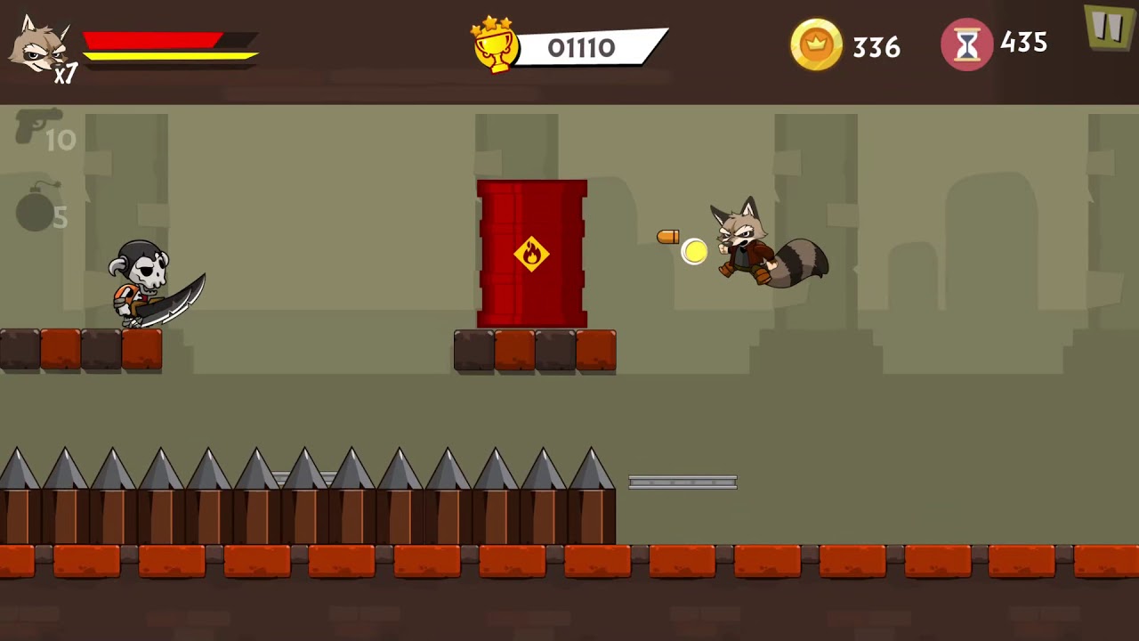Combat Raccoon Level 1 - 3 Gameplay PC - YouTube