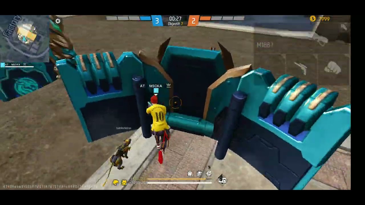 Comment faire One TAP m18 sur Free fire - YouTube