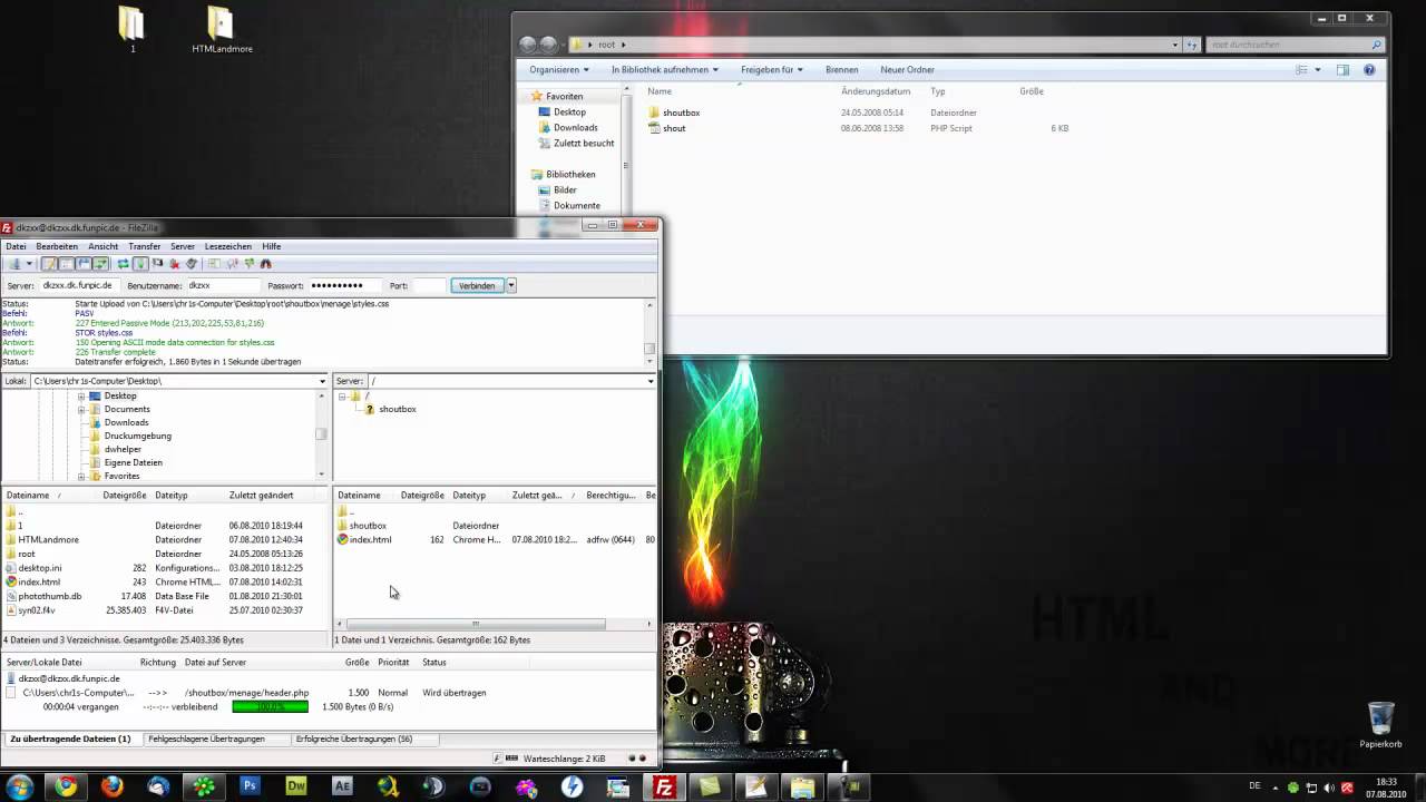 Php Shoutbox Auf Homepage Erstellen Youtube