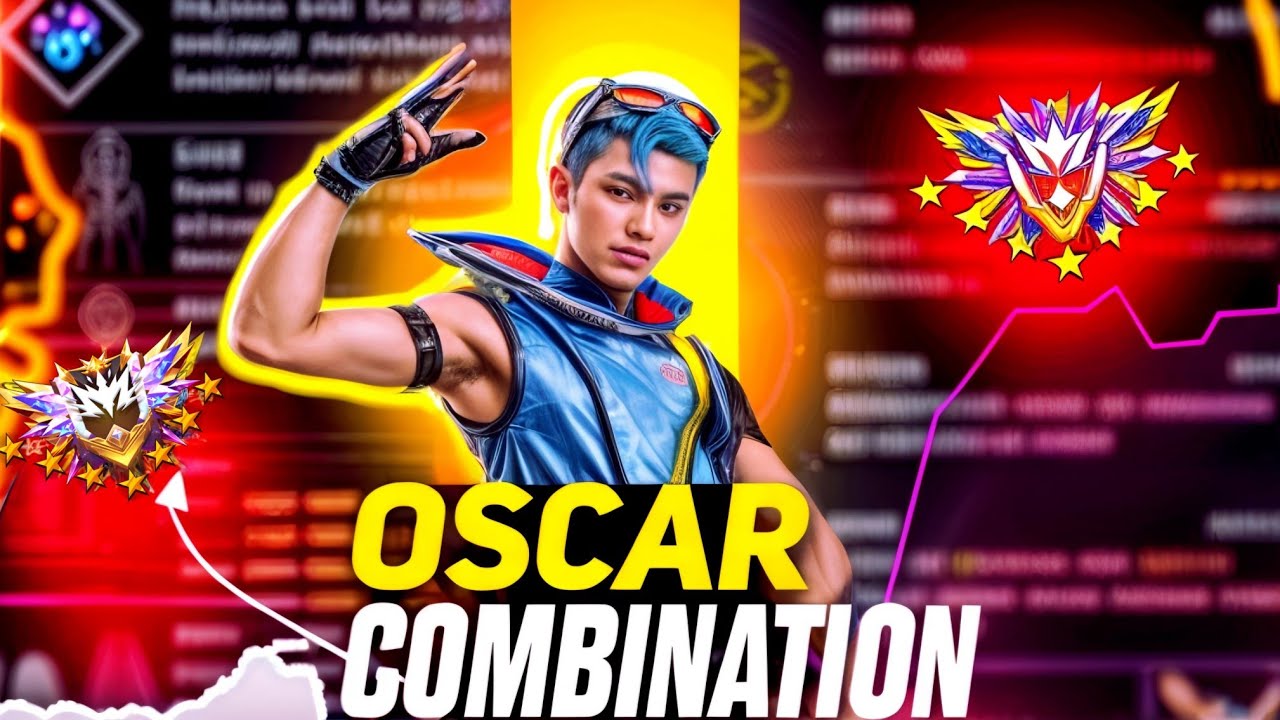 New Oscar Character Combination🔥Free Fire New Character🥳 New Oscar ...