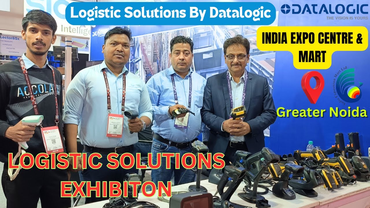 DATALOGIC EXHIBITON, INDIA EXPO CENTRE & MART | INDIA LOGASTIC SOLUTIONS EXHIBITON VIDEO # ...