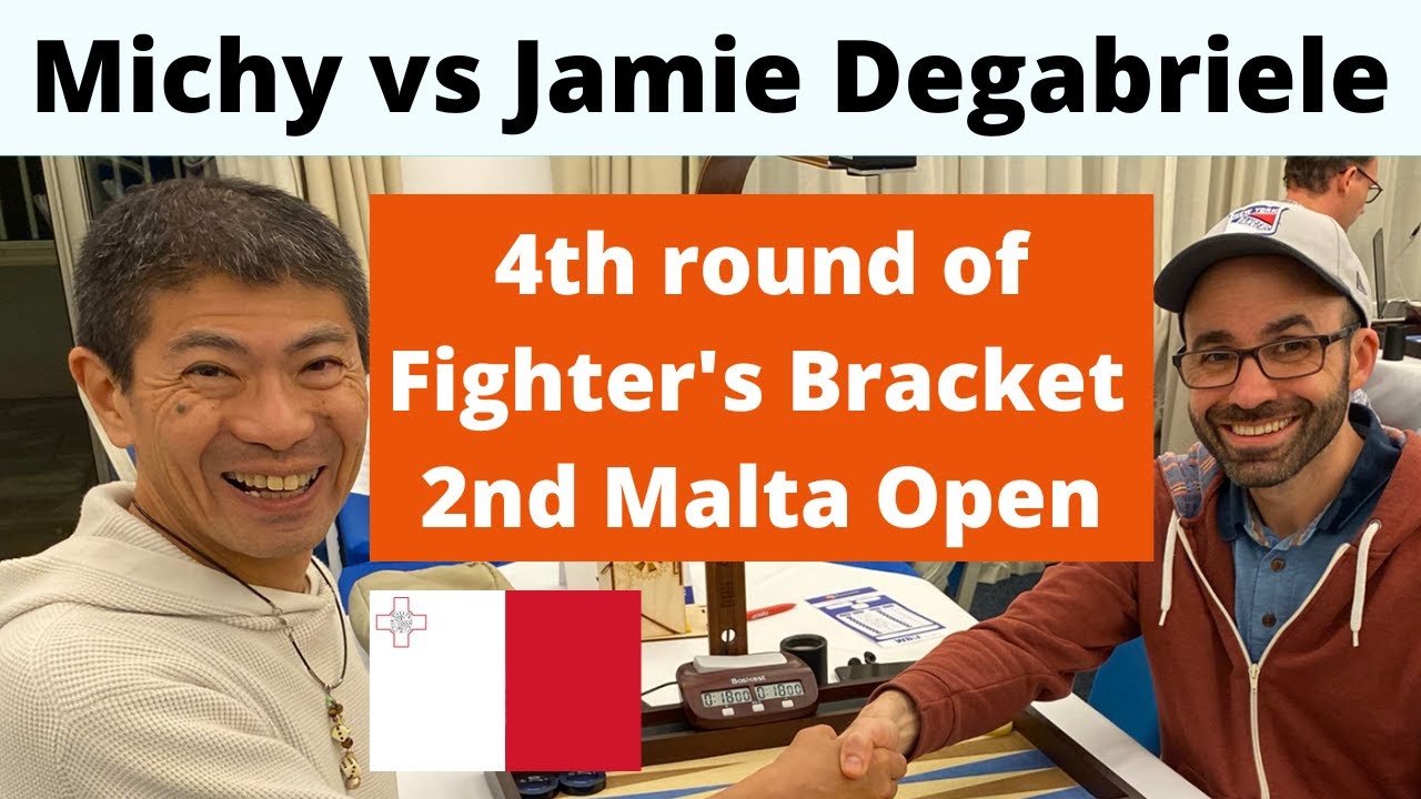 4th round of Fighter's Bracket in 2nd Malta Open against Jamie ...