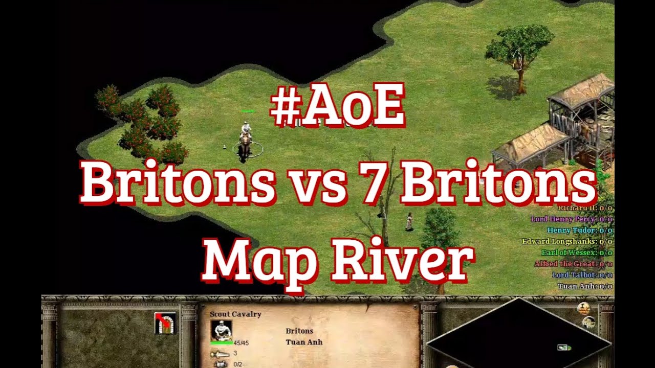 Age of Empires II | Britons vs 7 Britons | Map: River | 21.02.2025 ...