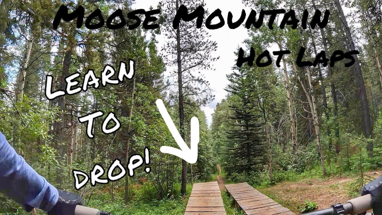 Moose Mountain Green Trail with Beginner Progression Drops - YouTube