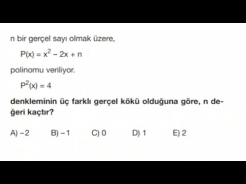 ŞLAP SESİ ÇIKARAN SÜT GİBİ POLİNOM SORUSU