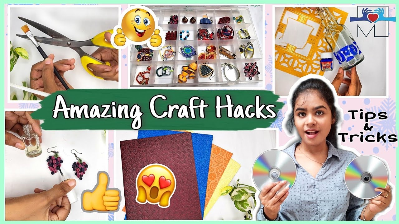13 Craft Hacks That Save Your Money & Time | Tips & Tricks for art ...
