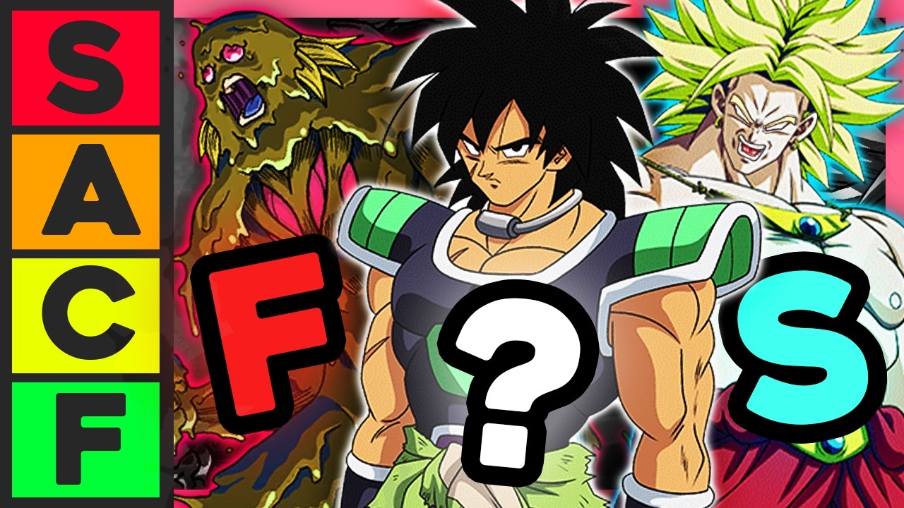 Ranking EVERY Broly Outfit - YouTube