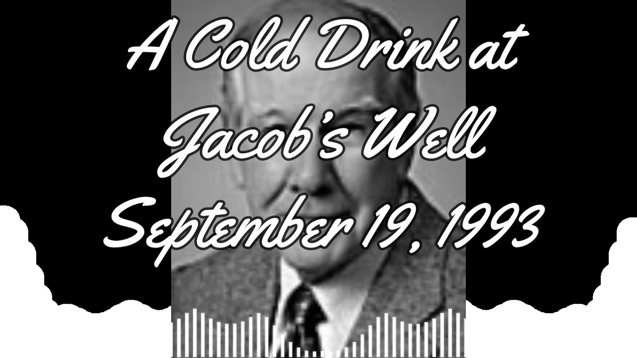 A Cold Drink at Jacob's Well - YouTube