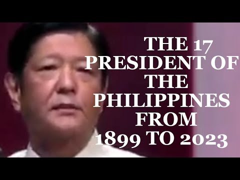 THE 17 PRESIDENT OF THE PHILIPPINES FROM 1899 TO 2023... - YouTube