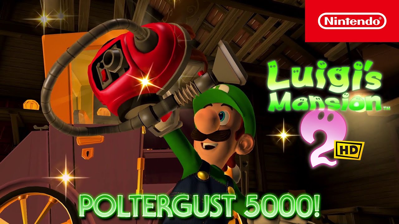 Luigi's Mansion 2 HD – Presenting the Poltergust 5000! (Nintendo Switch ...