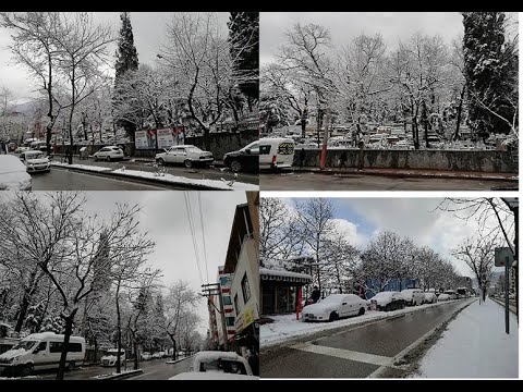 Bursa’yı mart ayında beyaz örtü kapladı