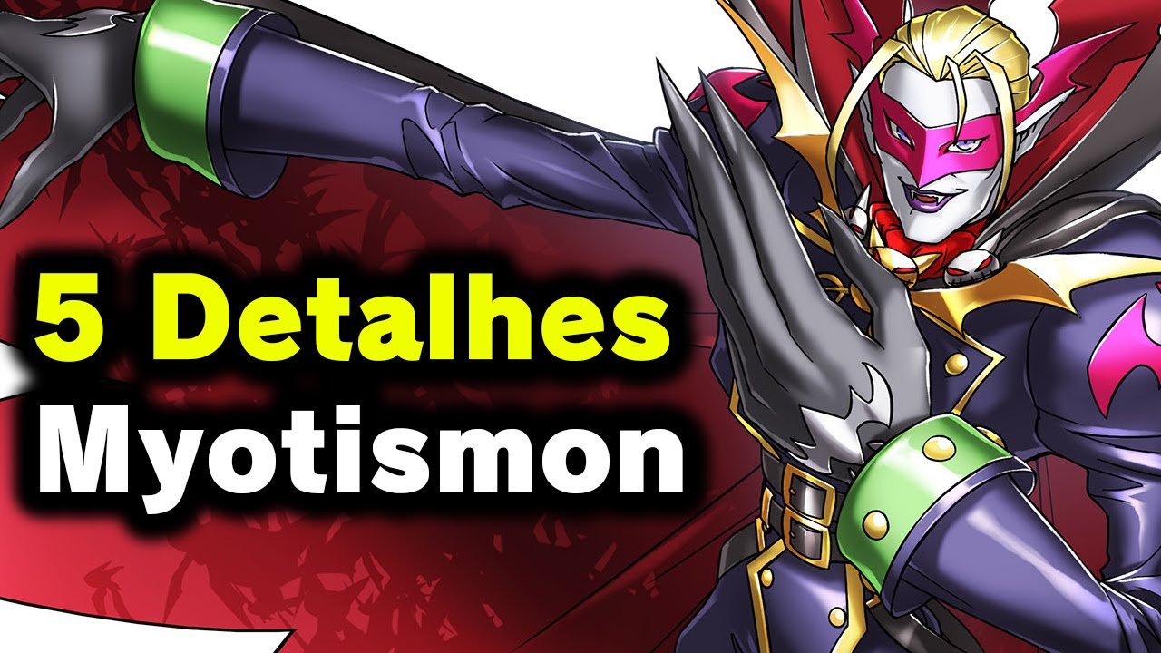 5 Detalhes Incríveis sobre o Myotismon! - YouTube