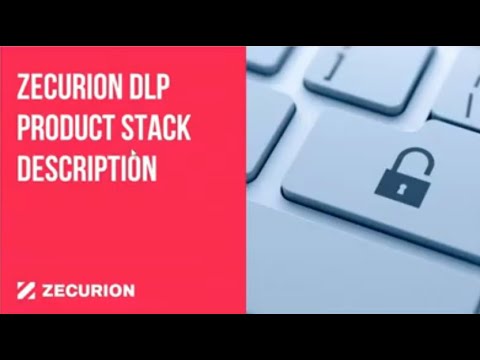 Webinar: ZECURION NEXT GENERATION DLP 11 (31-May-2021) - YouTube