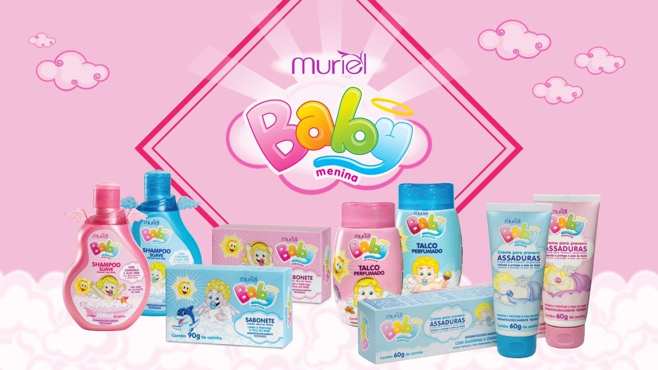 CONHEÇA TODA LINHA DA MURIEL BABY - YouTube