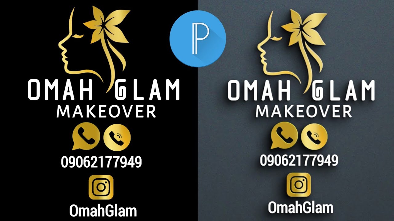 How To Create a 2D Logo Design on Pixellab - Beginners Tutorial On ...