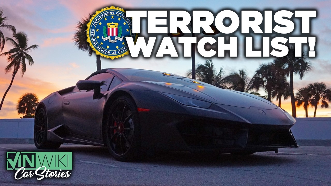 Renting this Lambo landed me on an FBI WATCH LIST!? - YouTube