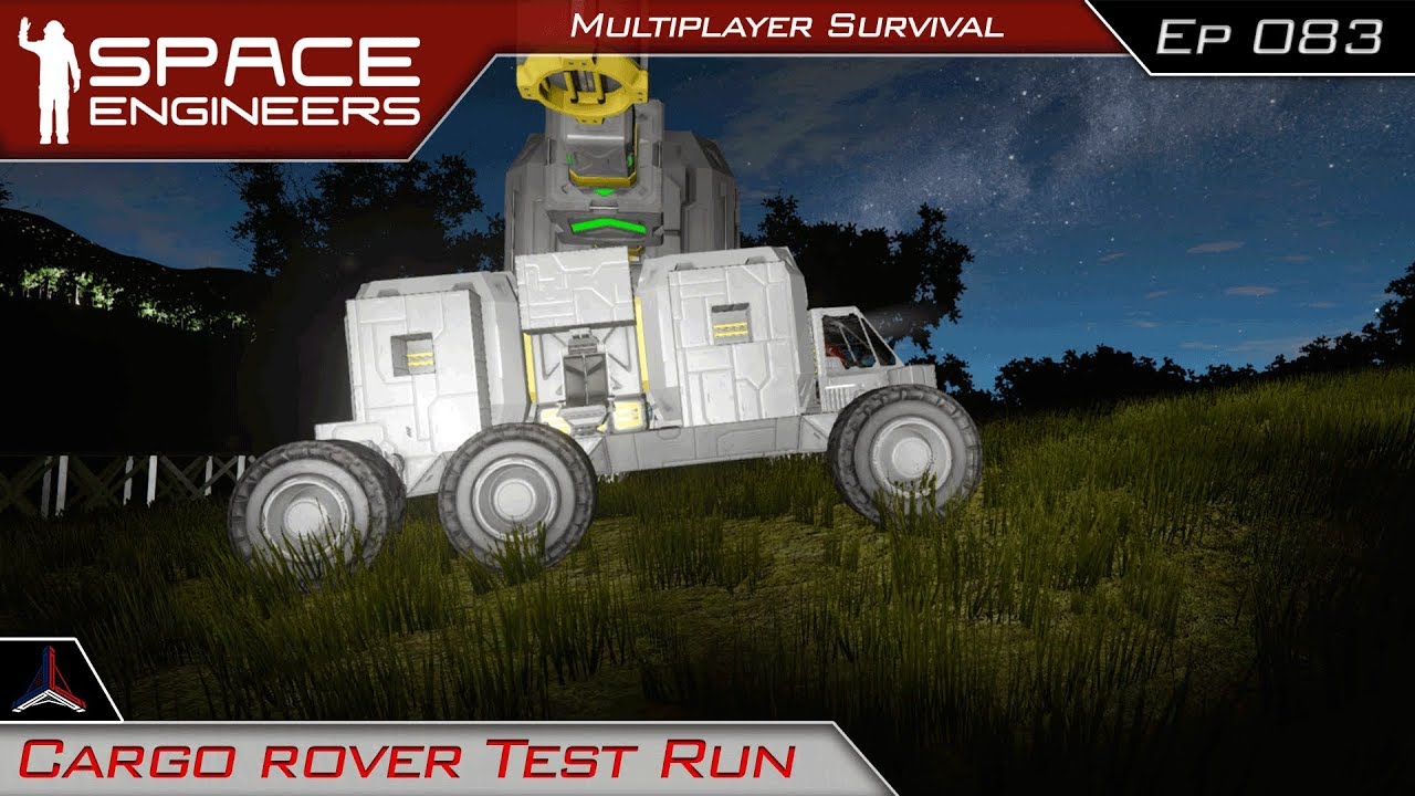 Cargo Rover Test | Space Engineers Multiplayer Survival Video - Modded ...
