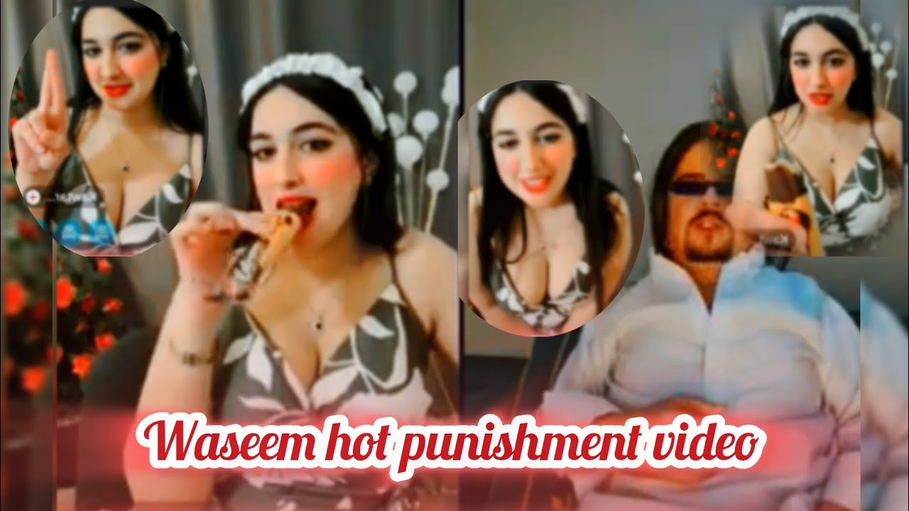 Waseem X cute girl TikTok hot punishment video/hot Q&A punish video/live match #trending # ...