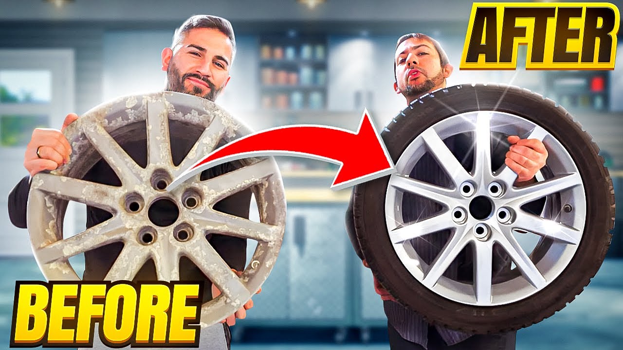 RESTORE Your Car's Wheels to Showroom Quality - Incredible Before and ...