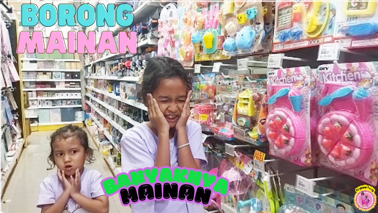 KAKAK DAN ADIK BORONG MAINAN DI MR.DIY || KEREN DAN CANTIK MAINANNYA ...