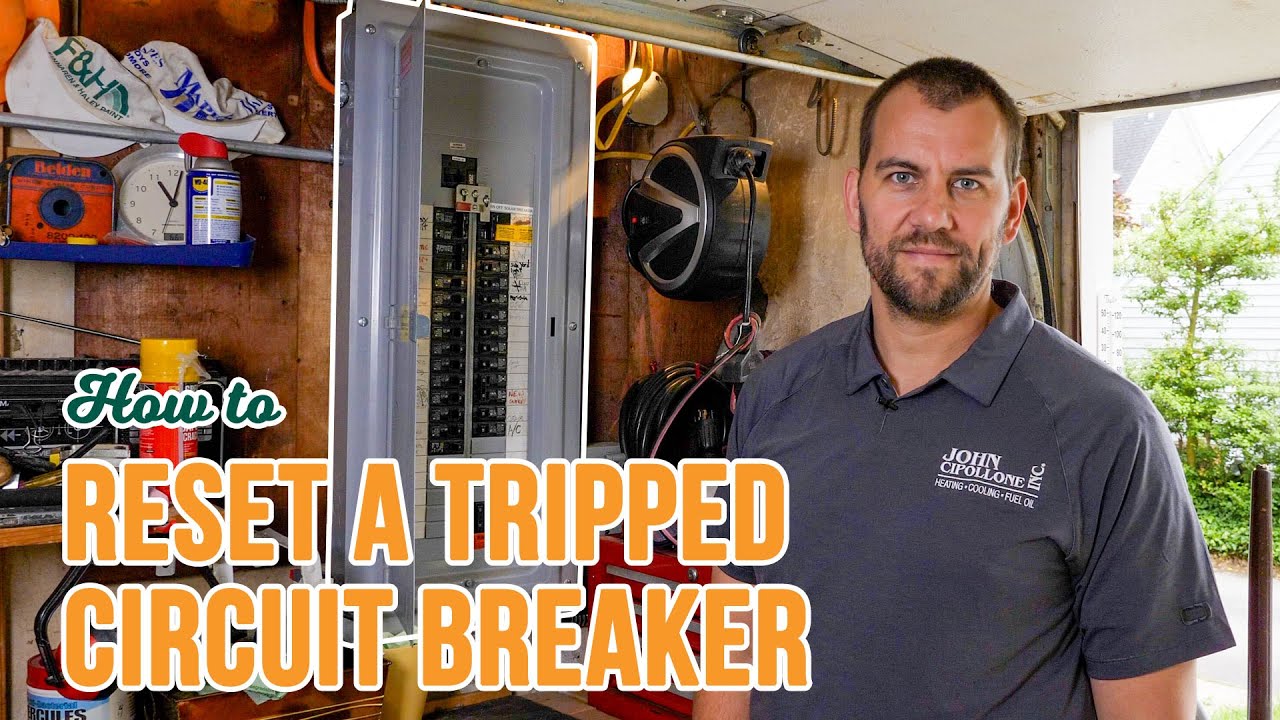 How to Check & Reset a Tripped Circuit Breaker - YouTube